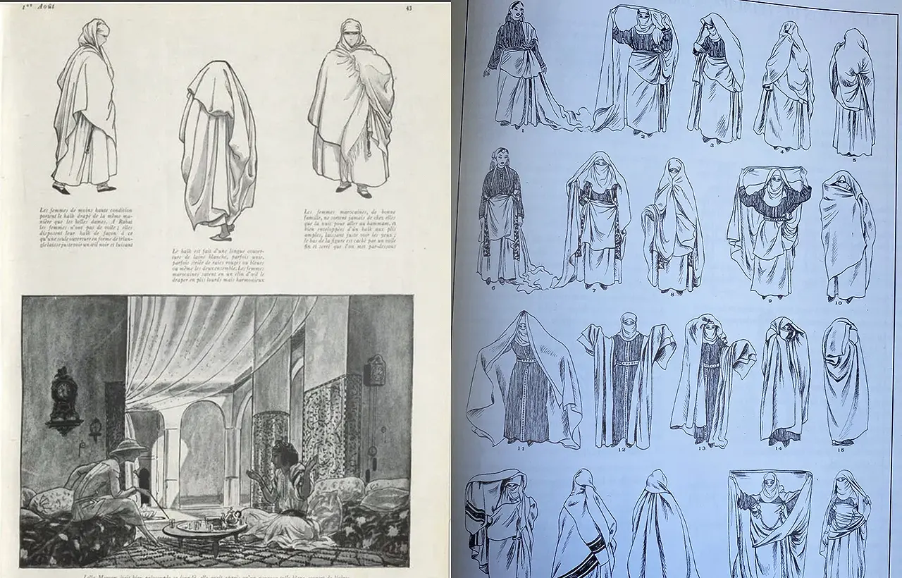 History and Origins of the Moroccan Haik, a Cultural and Religious Heritage - The Moorish Times